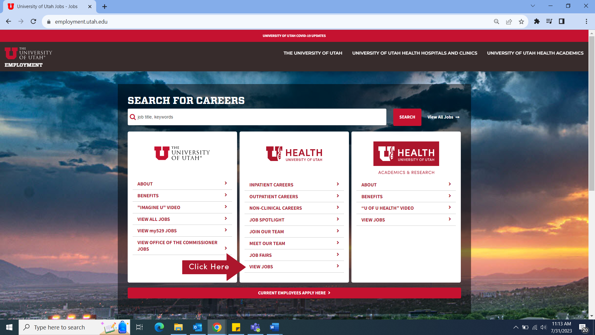 University of Utah Jobs - Tools Library